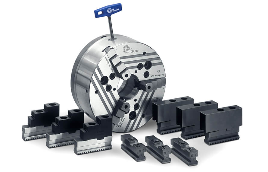 Mandrins autocentrants automatiques à changement rapide de mors KNCS®-N - SMW AUTOBLOK